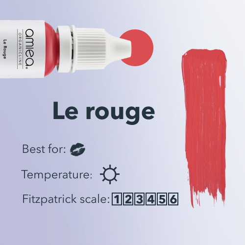 PIGMENT LE ROUGE (ROUGE POUDRÉ) ORGANICLINE AMIEA - FRENCH ACADEMY SHOP ...